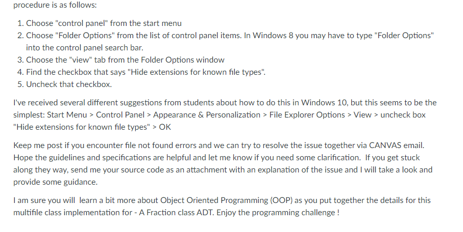 Solved Project 2 Fraction Class With Operator Overloading 9691