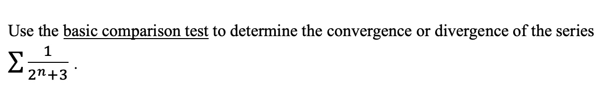 Solved Use the integral test to determine the convergence or | Chegg.com