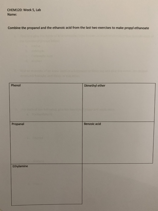 Solved CHEM120: Week 5, Lab Name: Exploration 3: Building | Chegg.com