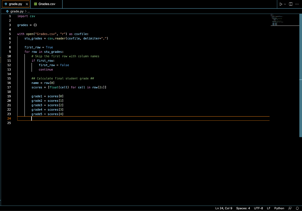 Solved Name, Gender, Grade 1, Crade 2, Grade 3, Grade 4 | Chegg.com