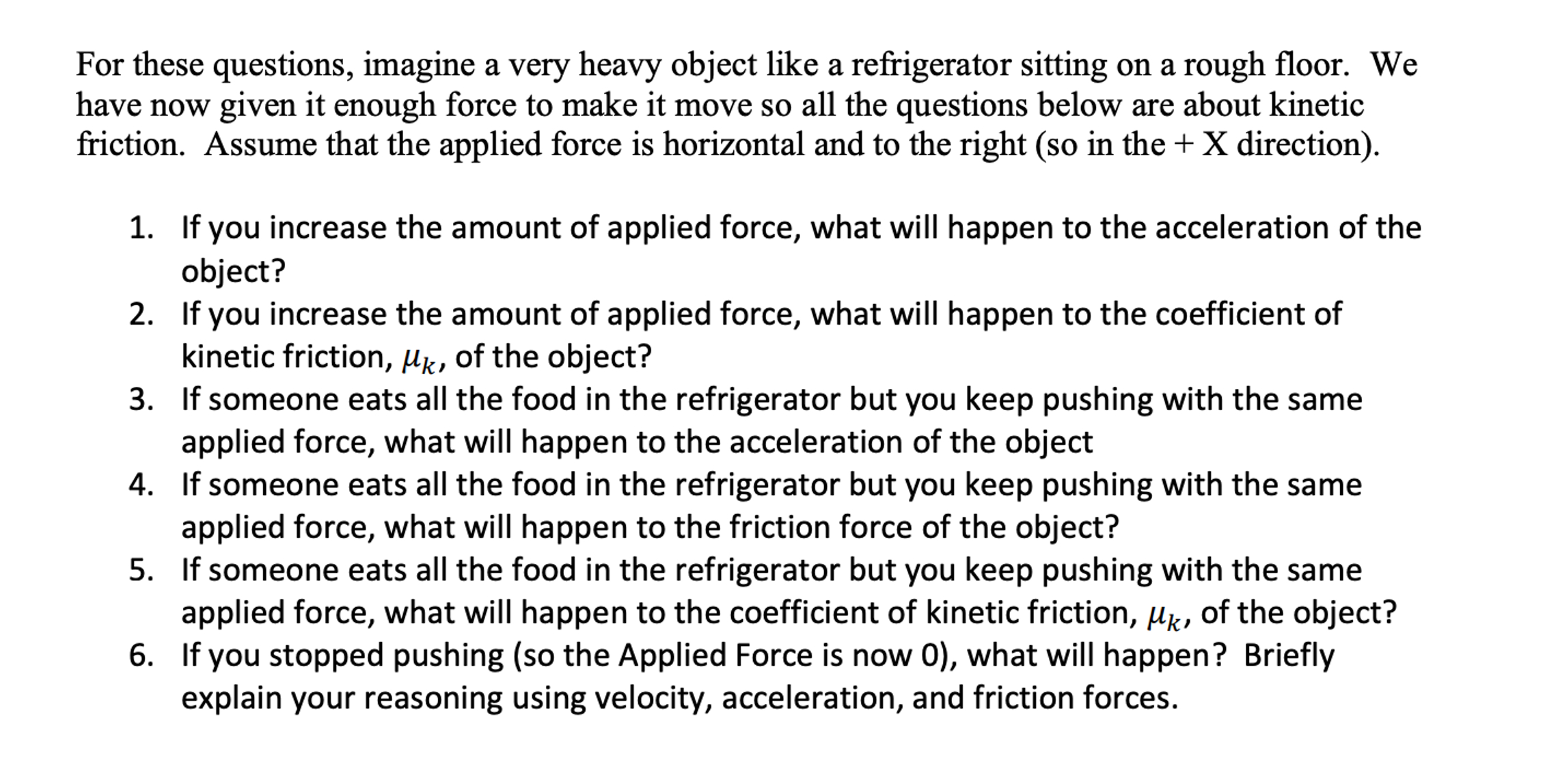 Solved For these questions, imagine a very heavy object like | Chegg.com
