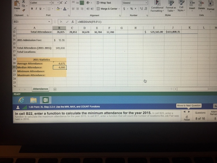 Format as Cell Insert Delete Forma &Center Formatting | Chegg.com