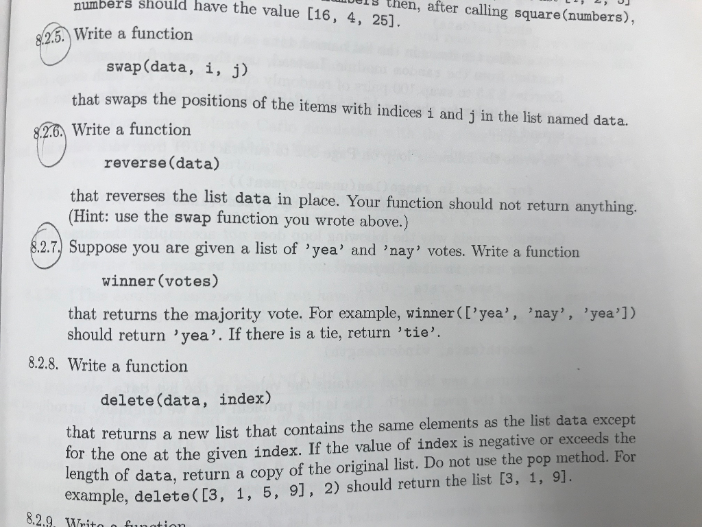 Solved 6.1.3 Write a function vowels (word) that uses the | Chegg.com
