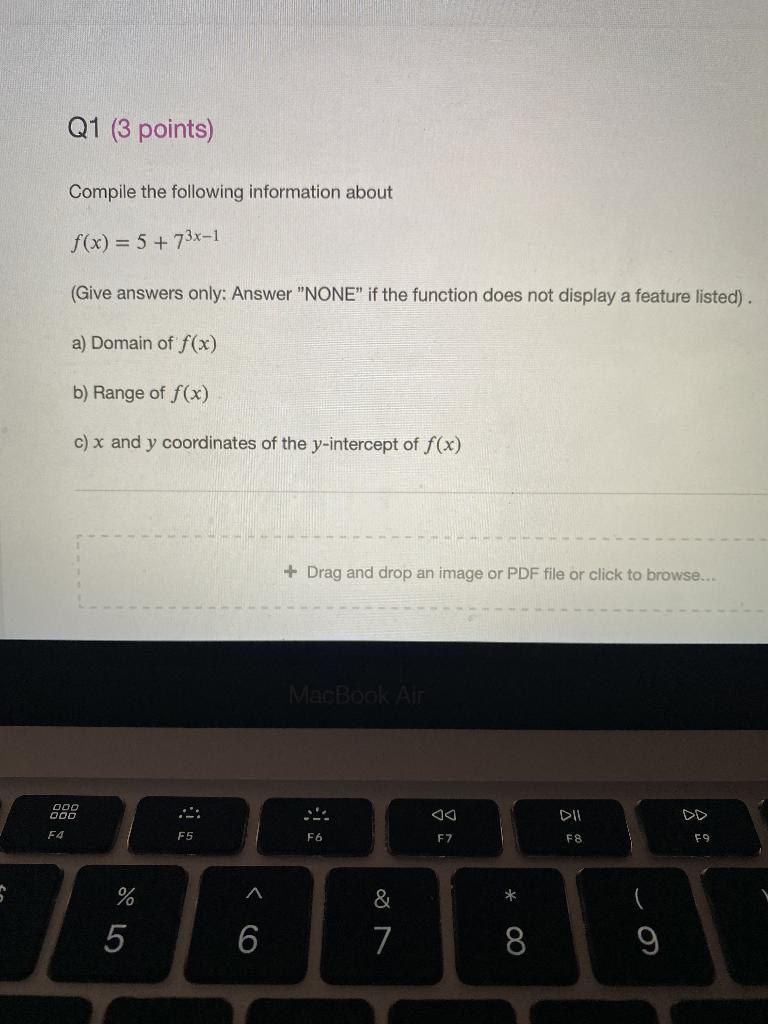 Solved Q1 (3 points) Compile the following information about | Chegg.com