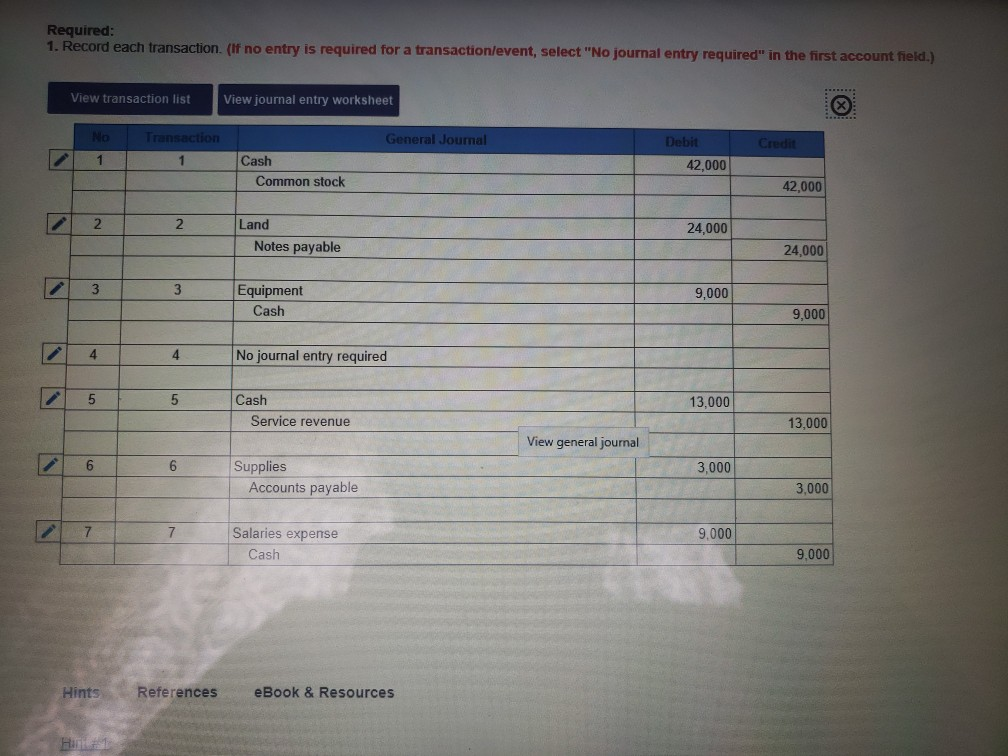 Solved 2 Post Each Transaction To T Accounts And Calculate