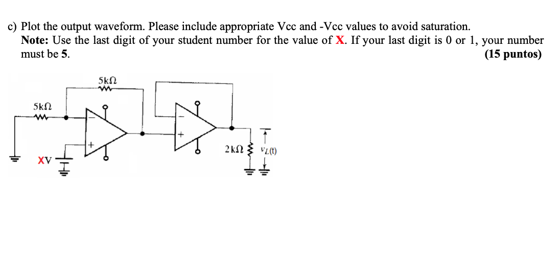 Solved Plot the output waveform. Please include appropriate | Chegg.com
