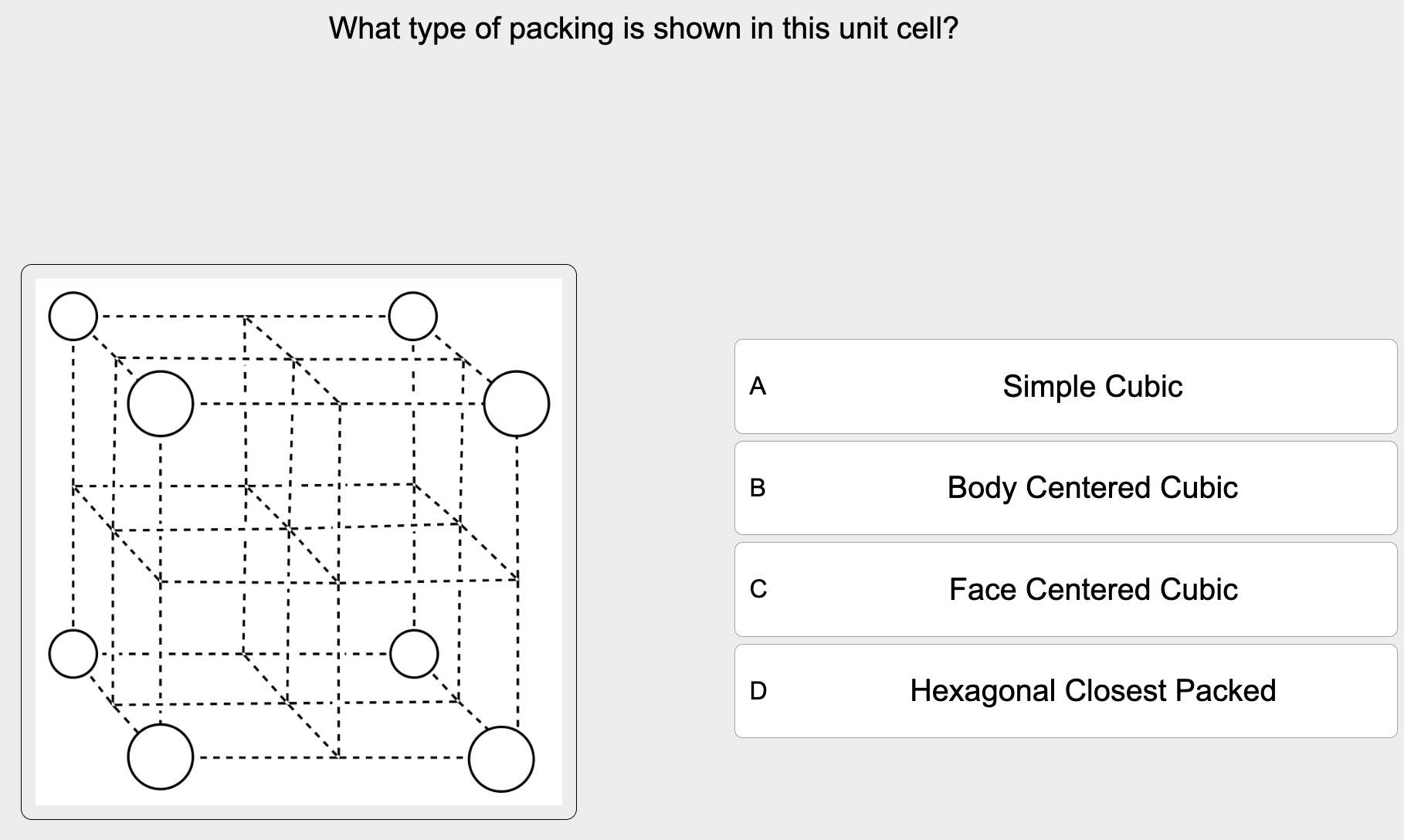 Solved What type of packing is shown in this unit | Chegg.com