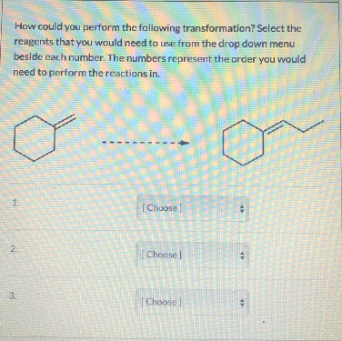 Solved How could you perform the following transformation? | Chegg.com