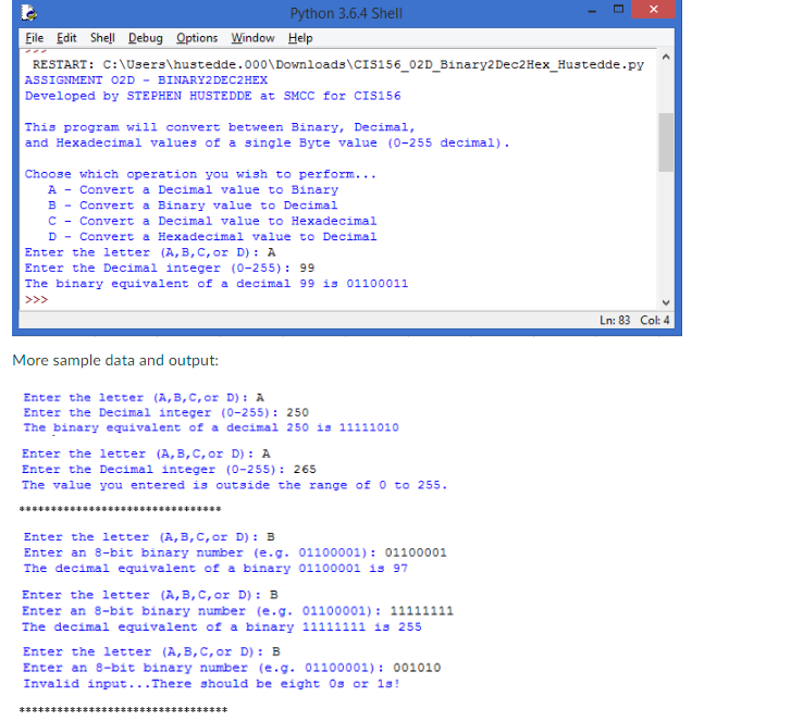 Solved I need some help with this assignment. Use if, elif, | Chegg.com