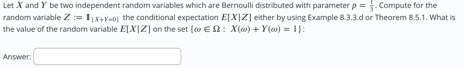 Let x ﻿and Y ﻿be two independent random variables | Chegg.com