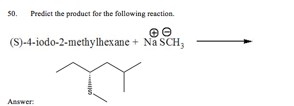 Solved I understand that this mechanism is SN2 which means | Chegg.com