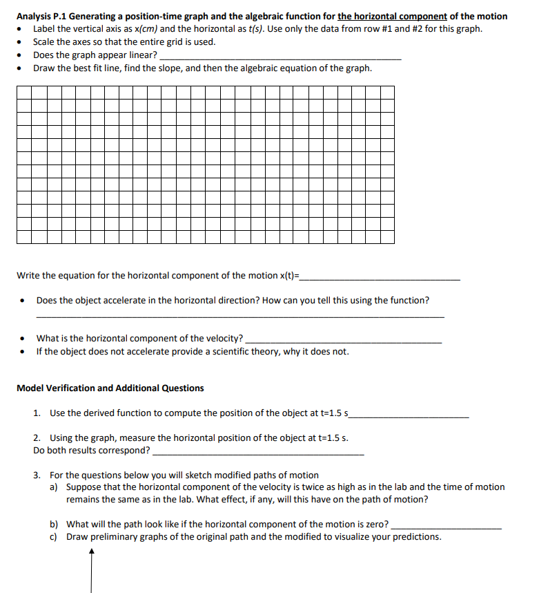 Solved LAB Process. The diagram depicts a path of motion of | Chegg.com