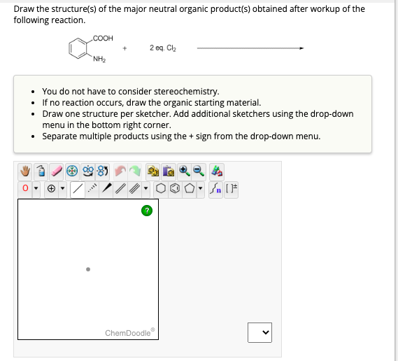 Solved Draw the structure(s) of the major neutral organic | Chegg.com