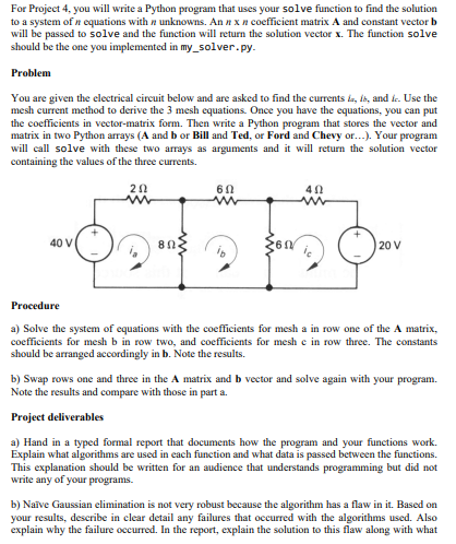 Solved For Project 4, you will write a Python program that | Chegg.com
