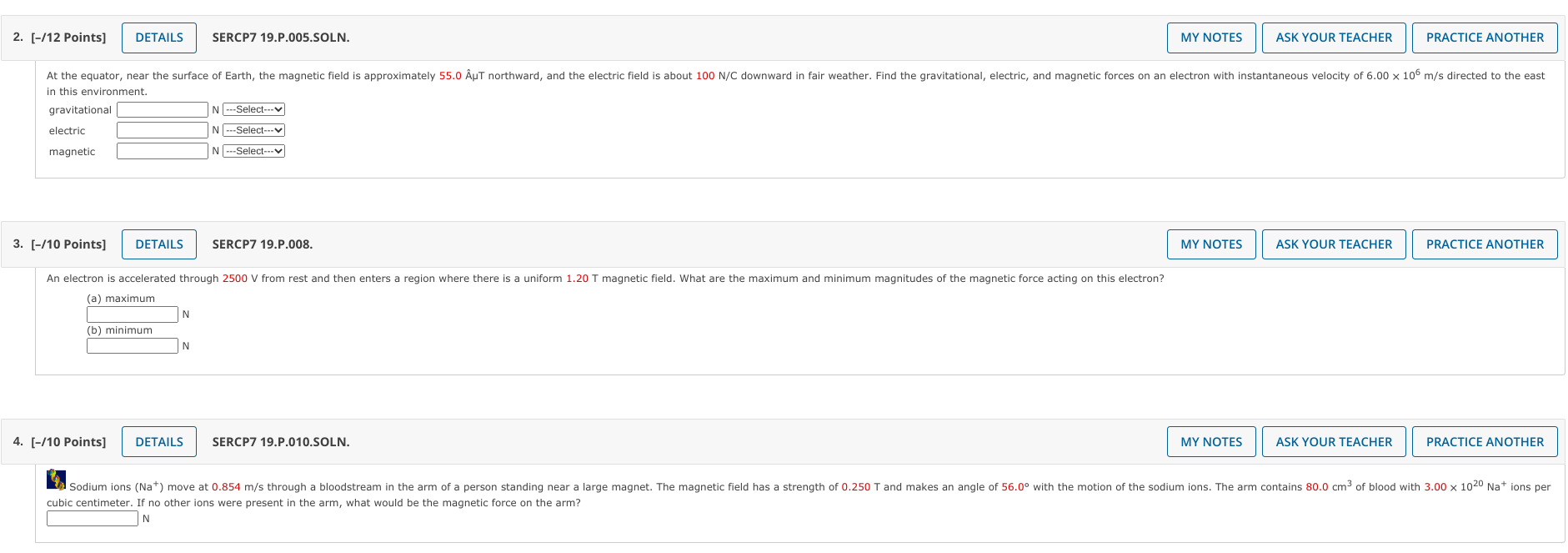 Solved I need help with ALL questions please don't only | Chegg.com