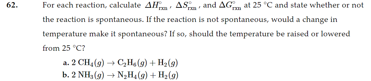 Solved 62. rxn rxn rxn For each reaction, calculate AHPX, | Chegg.com