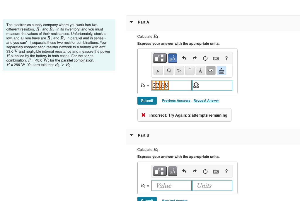 Solved Part A The electronics supply company where you work | Chegg.com