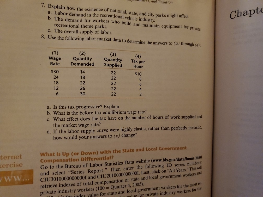 operes, and Taration Chapte 7. Explain how the | Chegg.com