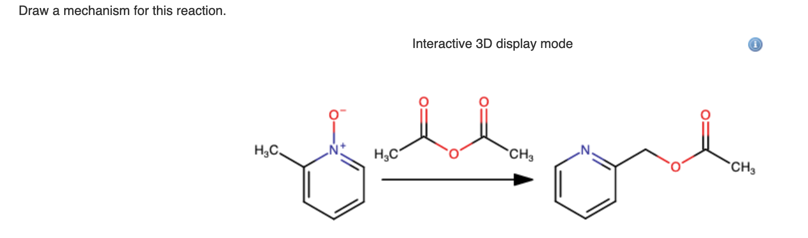 Solved Draw a mechanism for this reaction. Interactive 3D | Chegg.com