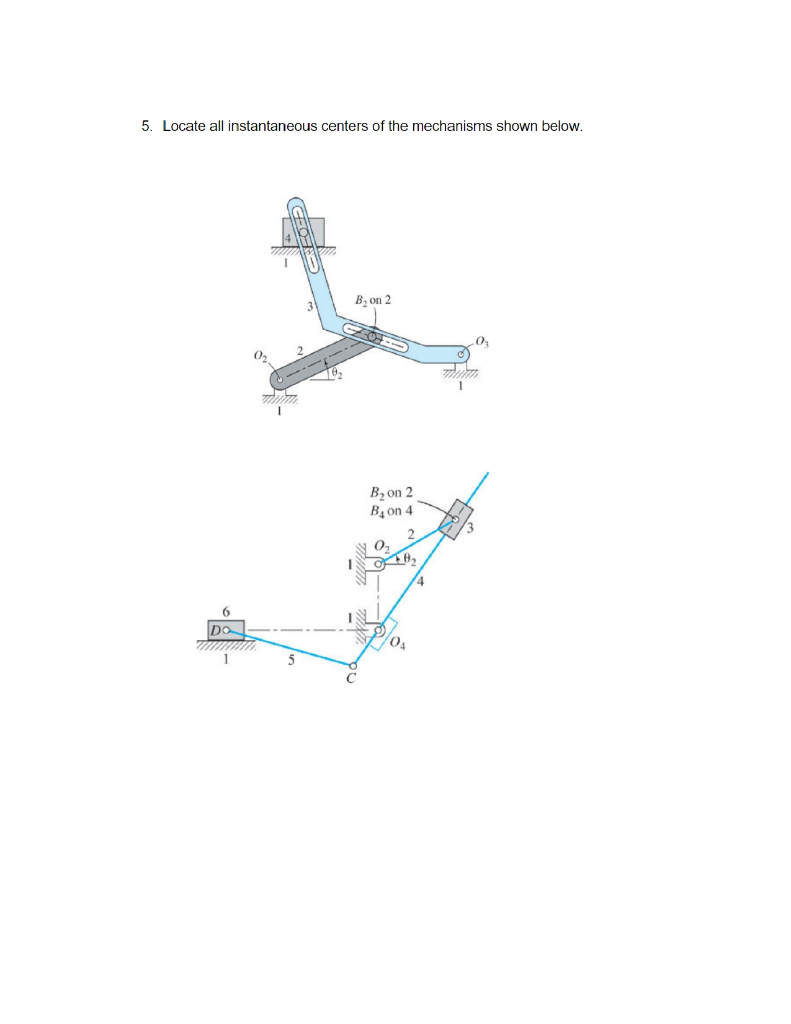 Solved 1. For each of the mechanisms specify the number of | Chegg.com
