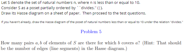 Solved Let S denote the set of natural numbers n, where n is | Chegg.com