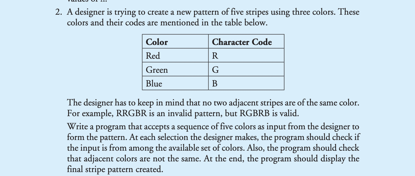 Solved please solve the C++ A designer is trying to | Chegg.com