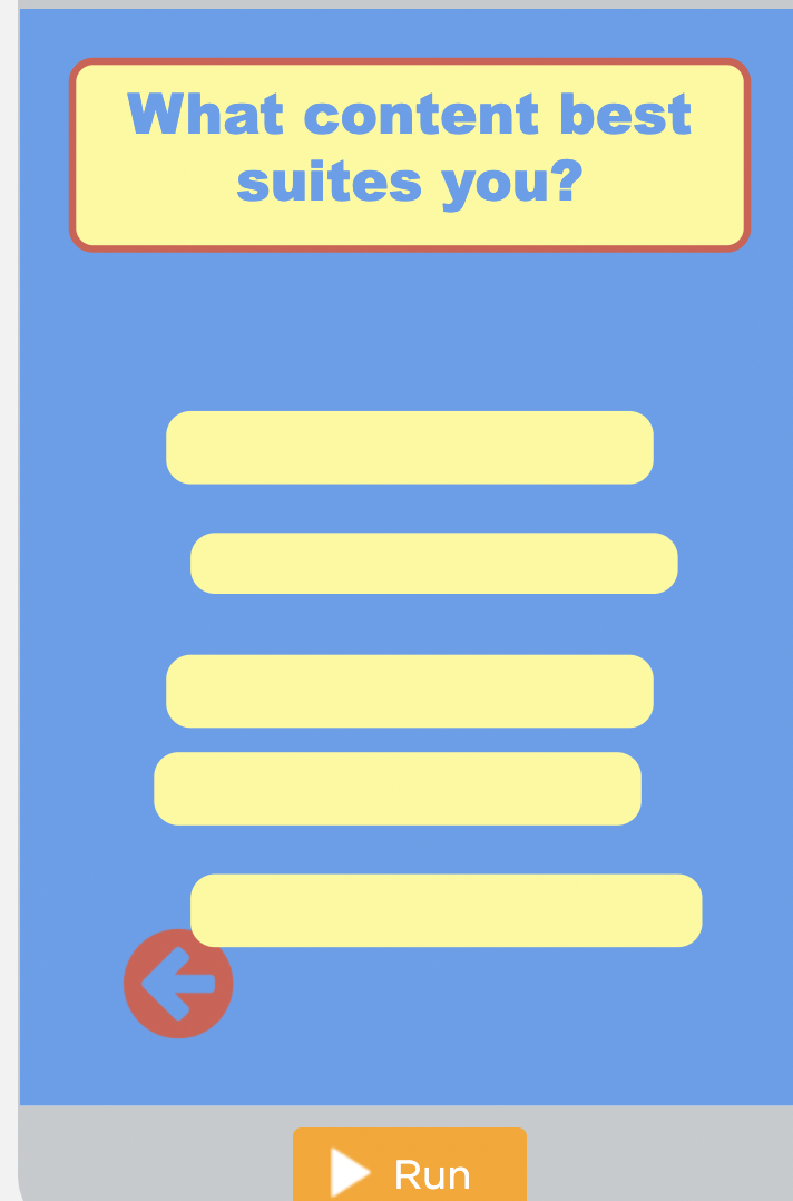 Code.org questions. On the result screen, the outputs | Chegg.com