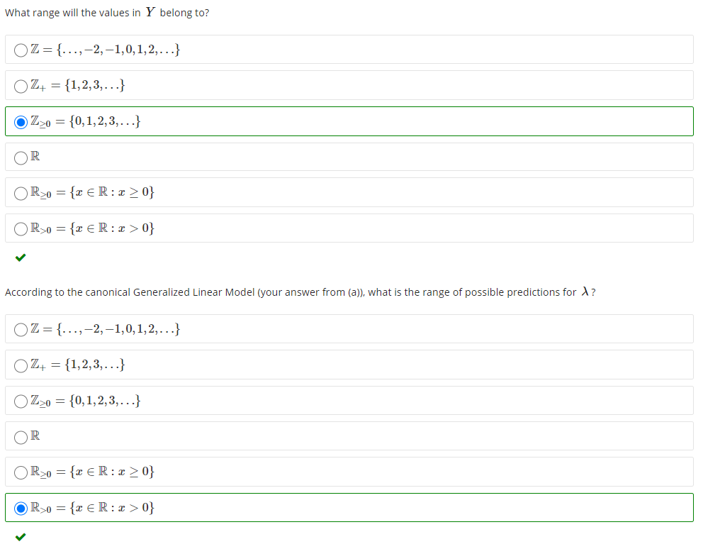 Solved PY = k) = e We want to model the rate of infection | Chegg.com