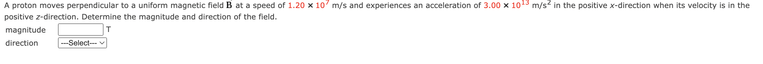 Solved positive z-direction. Determine the magnitude and | Chegg.com