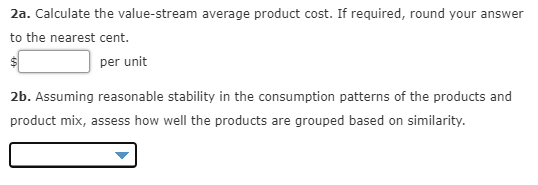 Solved Value-Stream Average Costing, ABC Costs as Benchmarks | Chegg.com
