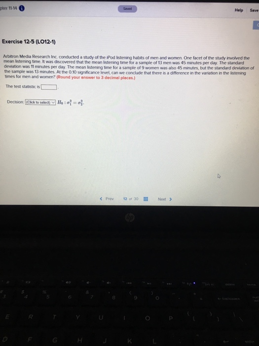Solved pter 11-14 Help Seve Exercise 12-5 (LO12-1) Arbitron | Chegg.com
