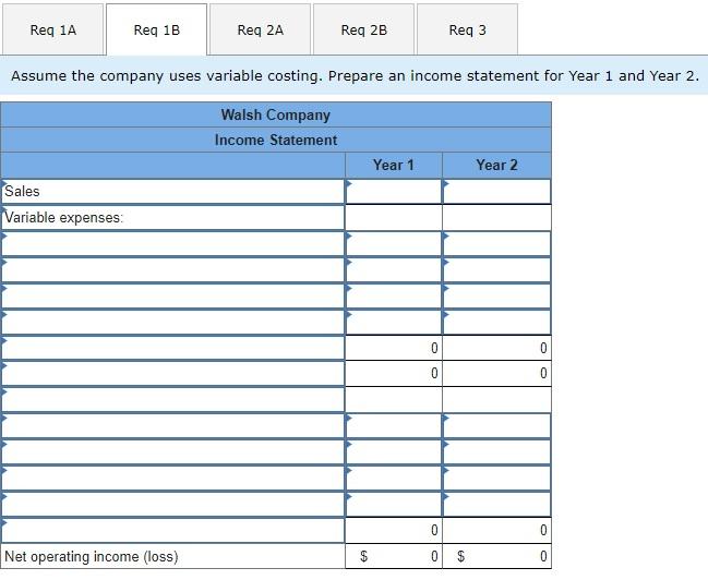 Solved Exercise 6-9 (Static) Variable and Absorption Costing | Chegg.com Solved Exercise 6-9 (Static) Variable and Absorption Costing | Chegg.com