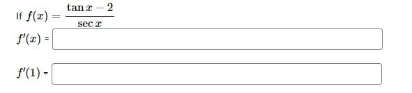 Solved If f(x)=4sinx+8cosx f′(x)= f′(3)= Question Help:If | Chegg.com