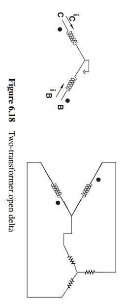 Solved 6. Two transformers are connected as shown in Figure | Chegg.com