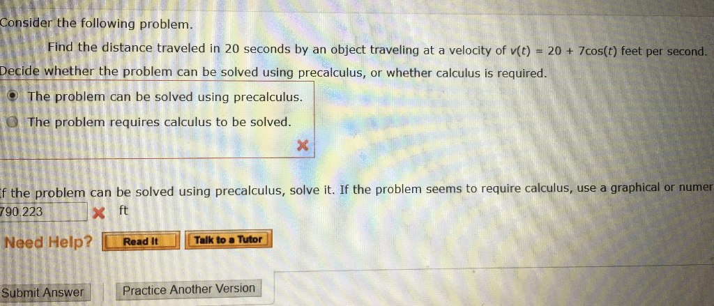 Solved Consider the following problem. Find the distance | Chegg.com