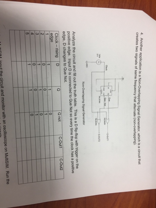 Solved 4. Another application is a Non-Overlapping Signal | Chegg.com