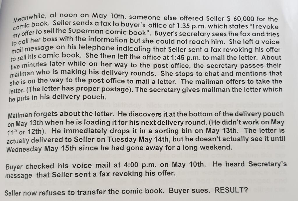 FOR EACH OF THE FOLLOWING FACT PATTERNS, ANALYZE AND | Chegg.com