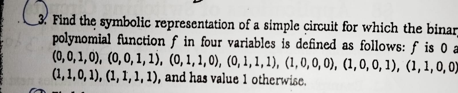 Find the symbolic representation of ﻿a simple circuit | Chegg.com