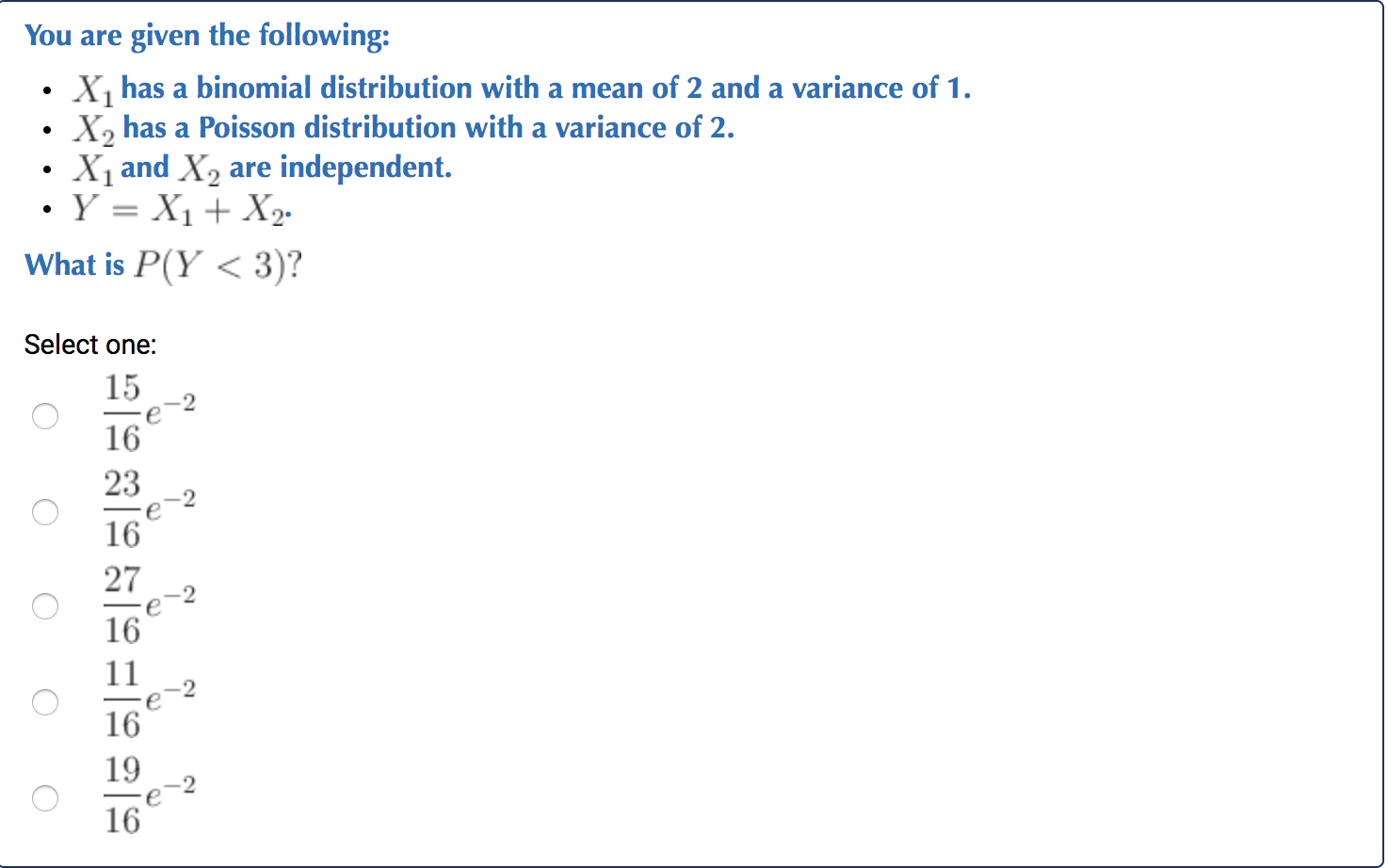 Solved Given The Following You Are X Has A Binomial Chegg