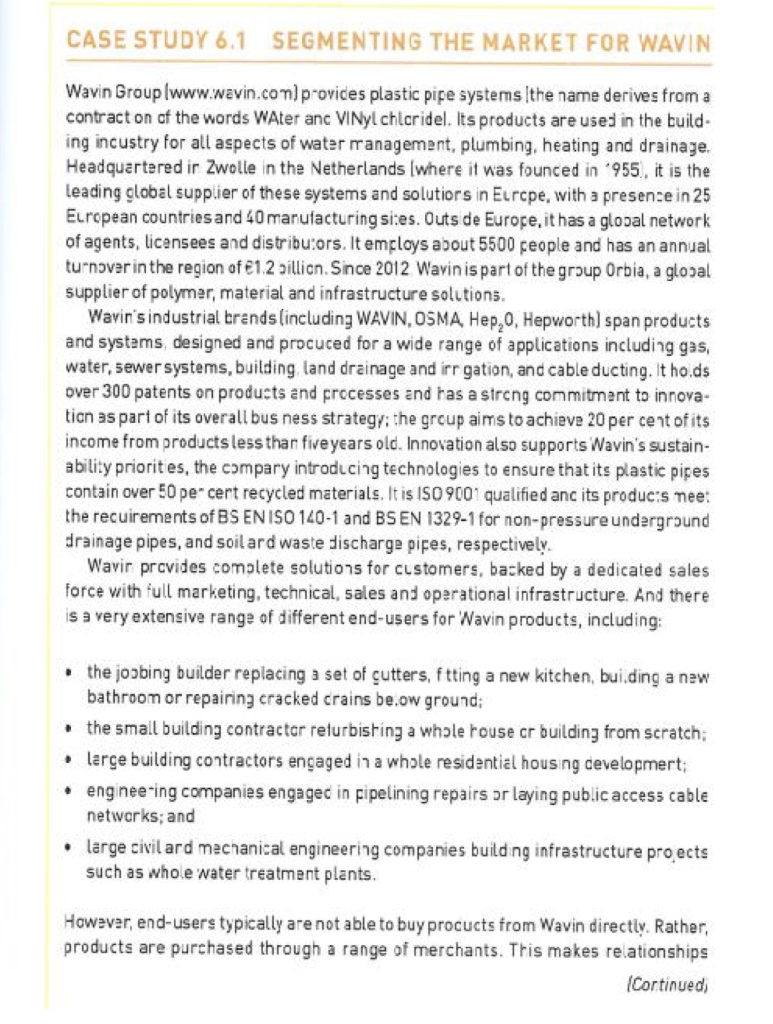 Solved Your assignment this week is to read case study 6.1 | Chegg.com