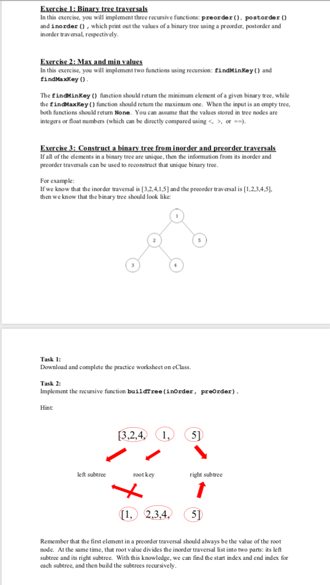 I Need Help On Those Exercise Using Python Class