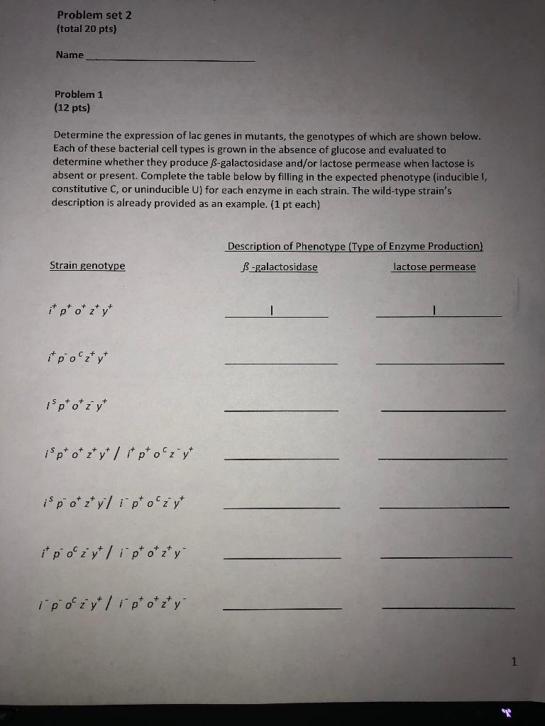 Solved Problem 1 (12 pts) Determine the expression of lac | Chegg.com