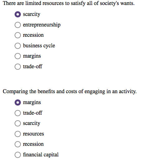 Solved There are limited resources to satisfy all of | Chegg.com