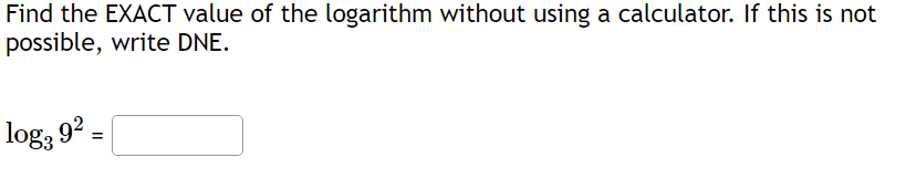 Solved Find the logarithm. log10(10,0001)=Write the equation | Chegg.com