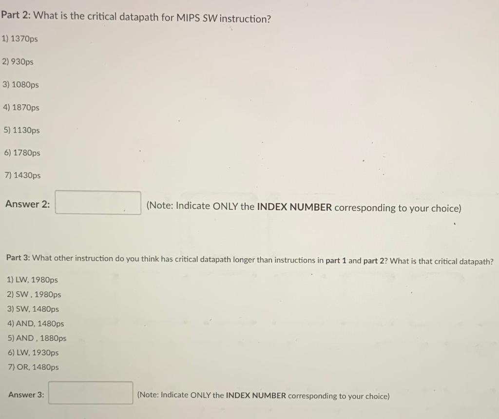 Solved Below is a copy of the MIPS single-cycle datapath | Chegg.com