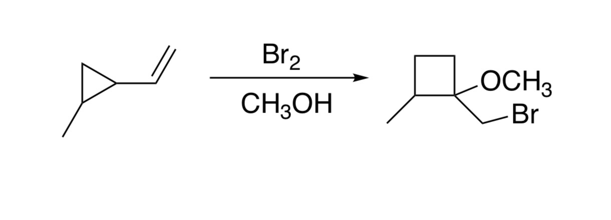 Solved Br2 CH3OH ОСН, Br | Chegg.com