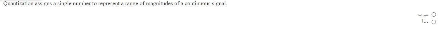 Solved Quantization assigns a single number to represent a | Chegg.com