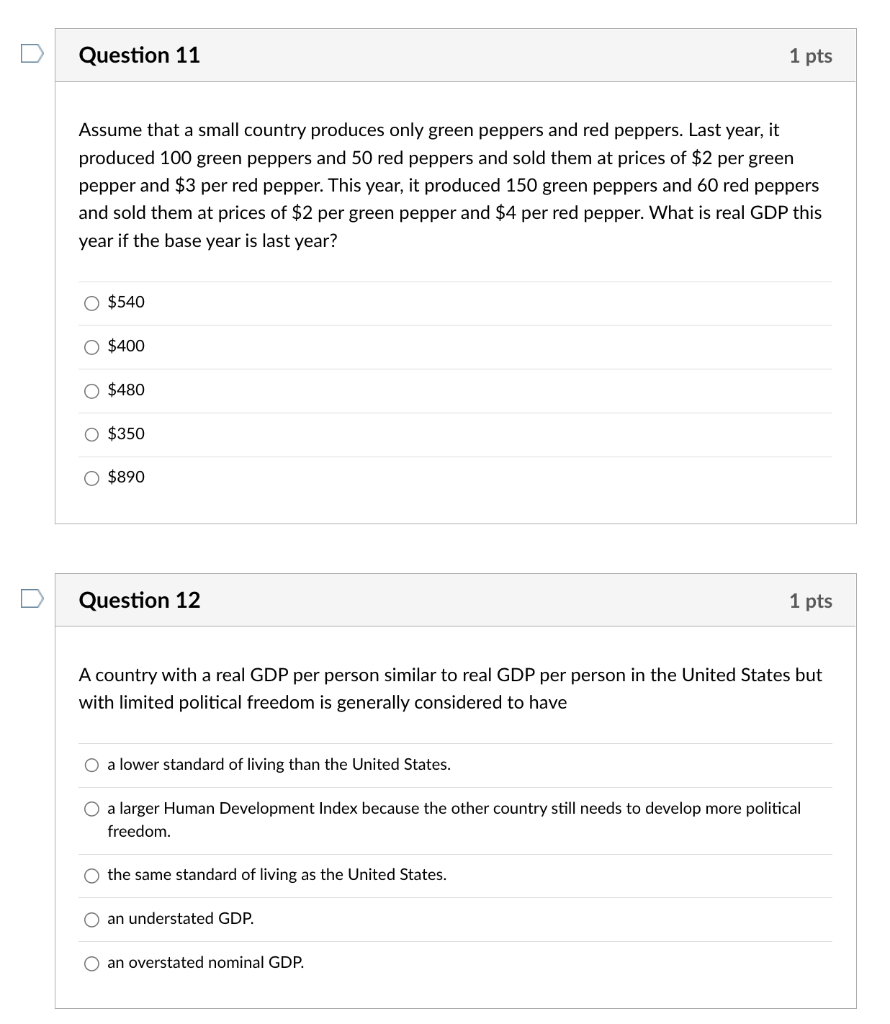 Solved The value of used goods counted as part of GDP are; | Chegg.com