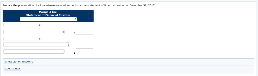 Solved Exercise 9-14 At December 31, 2017, the equity | Chegg.com