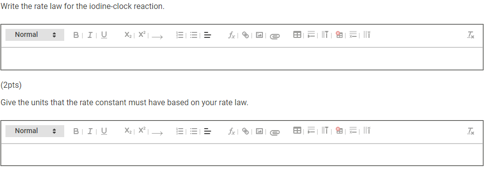 Table IC.1: Solution Aliquots for Method of Initial | Chegg.com